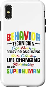 Amazon.com: iPhone X/XS Behavioral Tech RBT Therapist Behavior Science ...