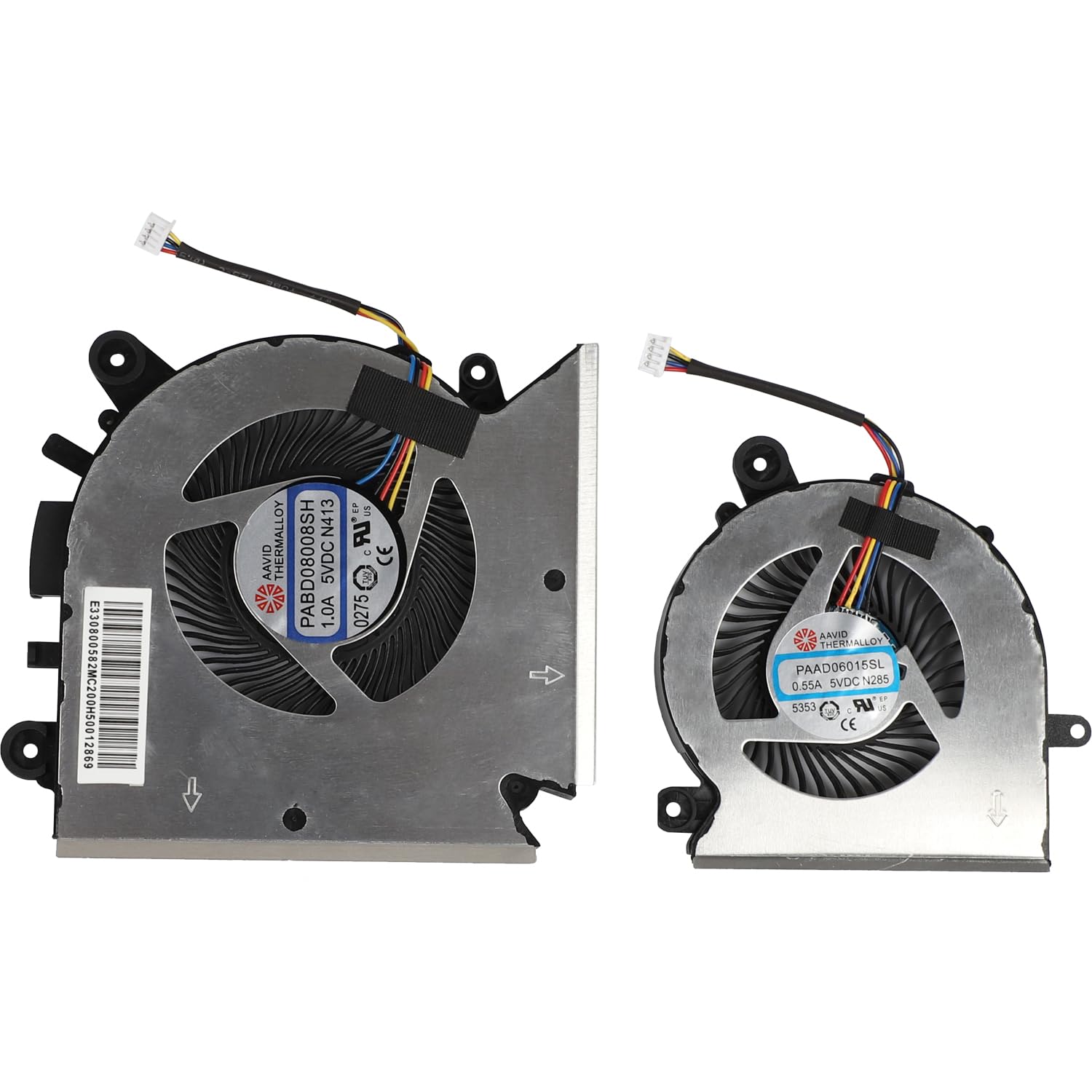 Amazon.com: YAEHUYING CPU+GPU Cooling Fan for MSI GF63 GF65 Thin MS ...