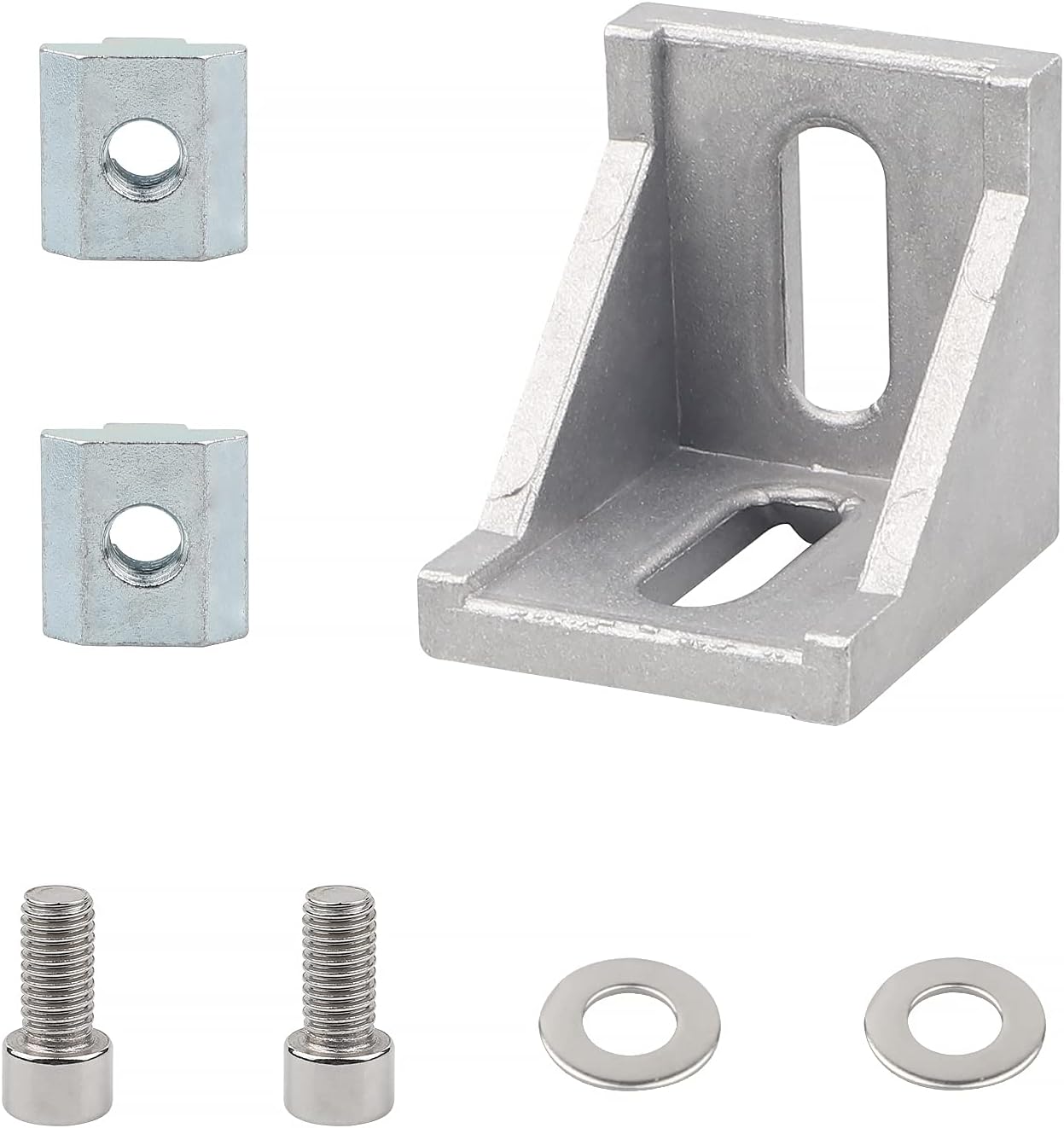 SWAWIS 30 x mounting material, angle mounting, aluminium profile, 40 x ...