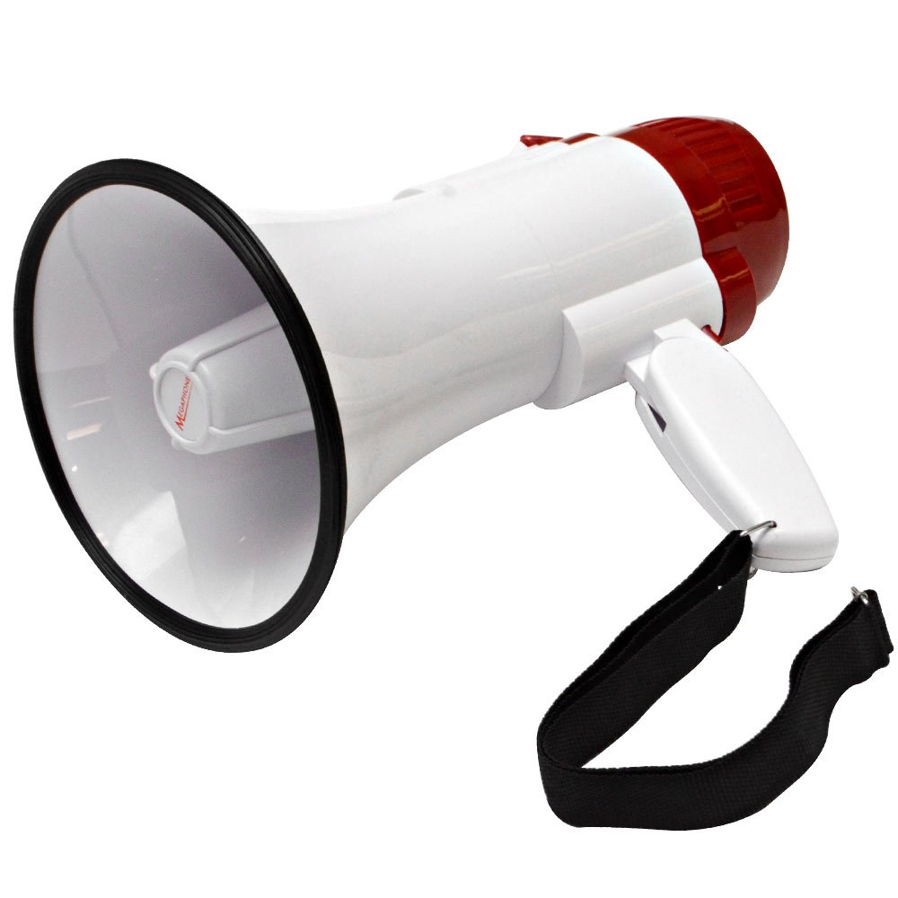 Seismic Audio - SA-MEGA2 - Lightweight Portable Megaphone with Siren ...