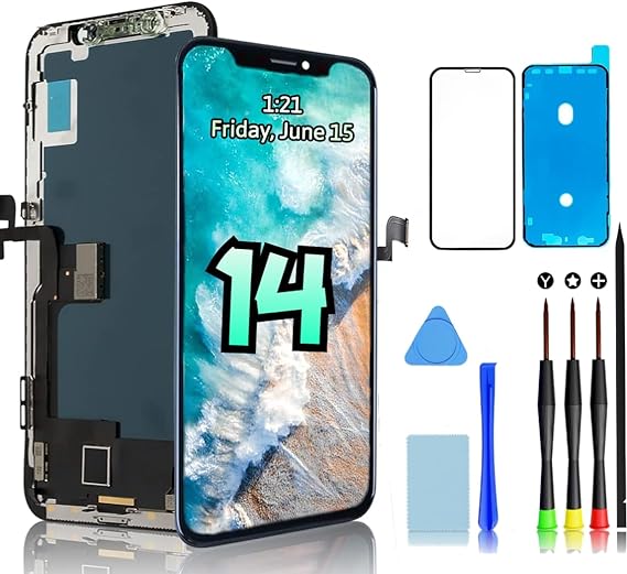 Amazon.com: for iPhone Screen Replacement LCD Cellular Glass Display ...