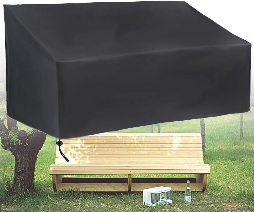 Amazon.com: boyspringg Patio Park Bench Cover Outdoor Loveseat Cover ...