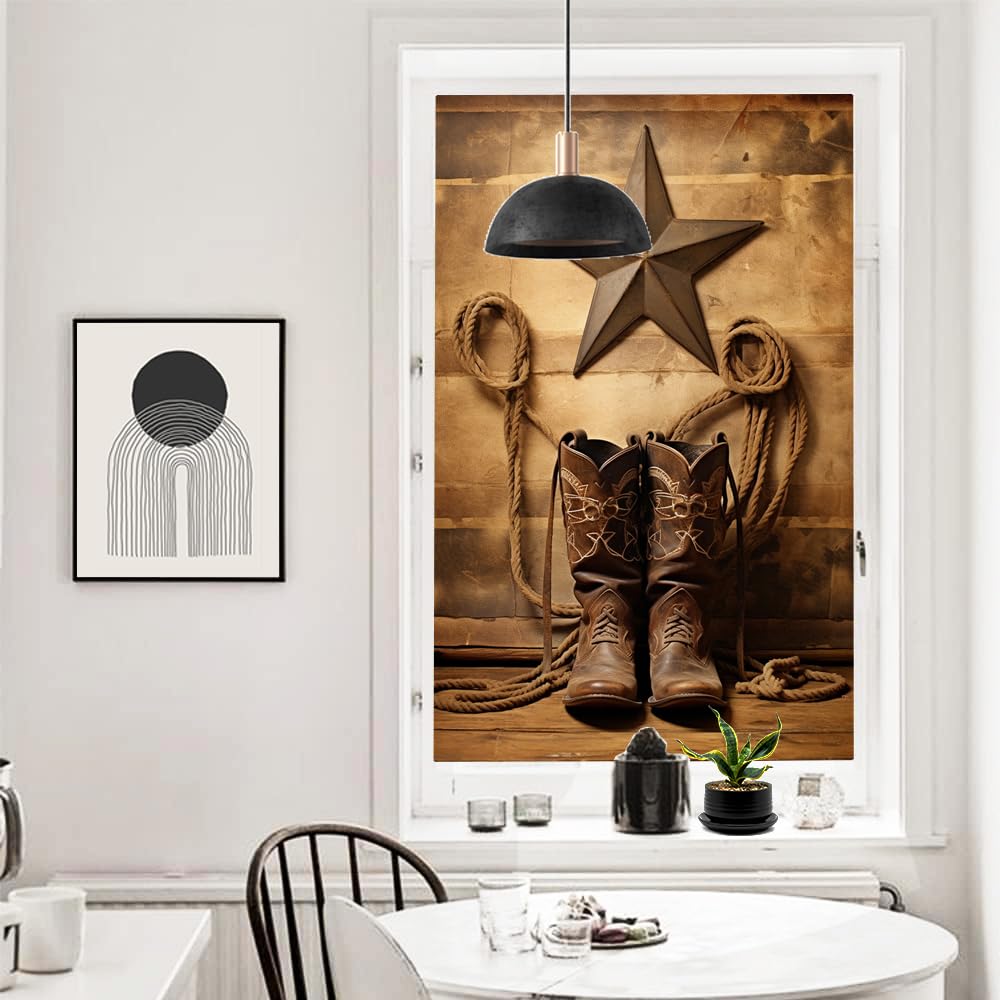 Barn Star Decorative Window Film Decorative Window Film For Sliding