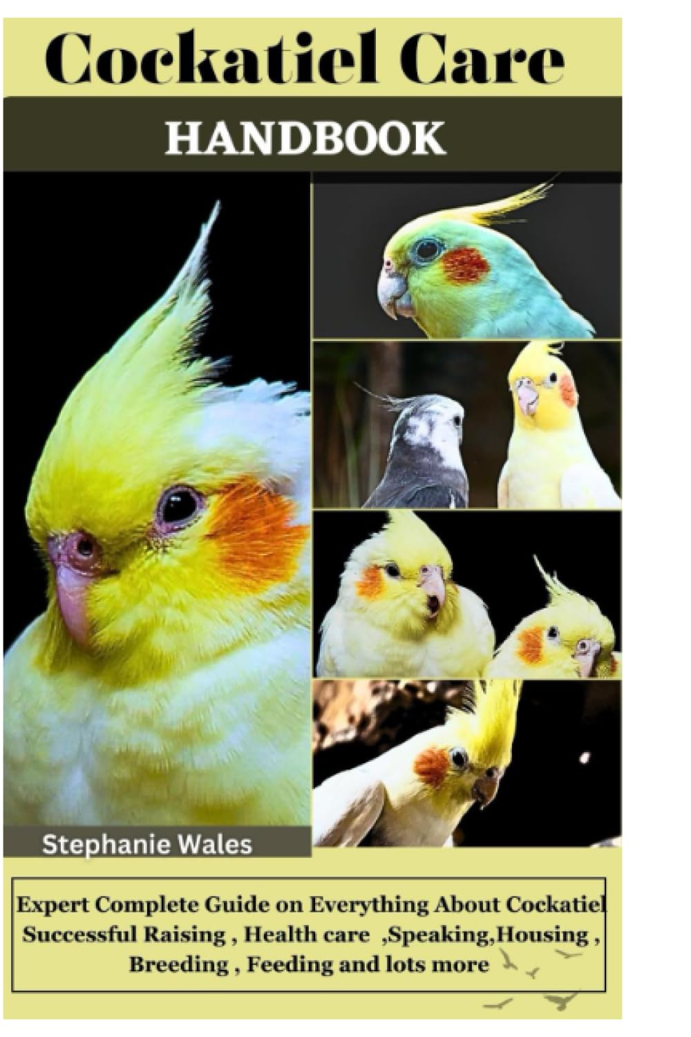 COCKATIEL CARE HANDBOOK: Expert Complete Guide on Everything About ...