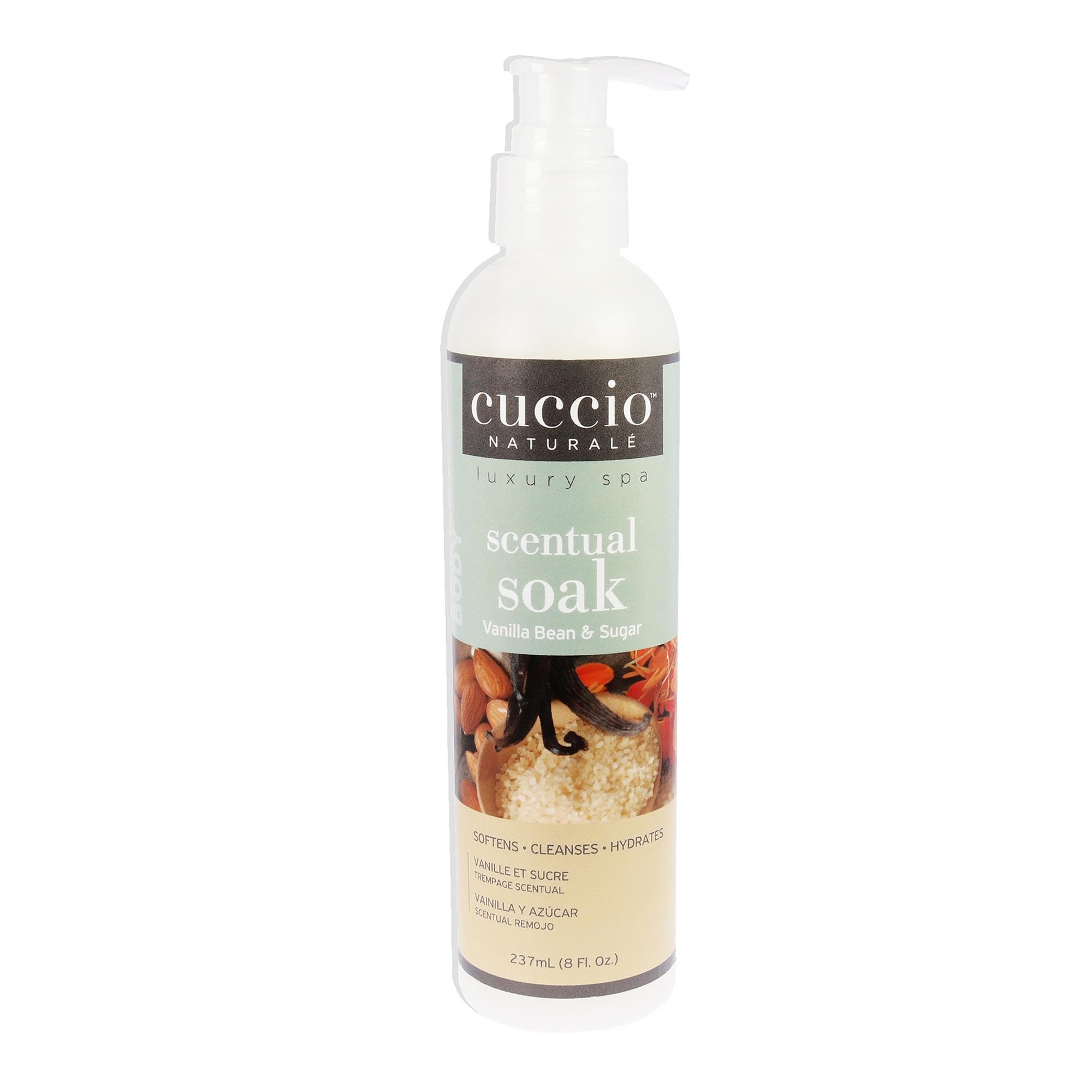 Amazon.com: Cuccio Naturale Scentual Soak - Creamy, Liquid Wash for ...