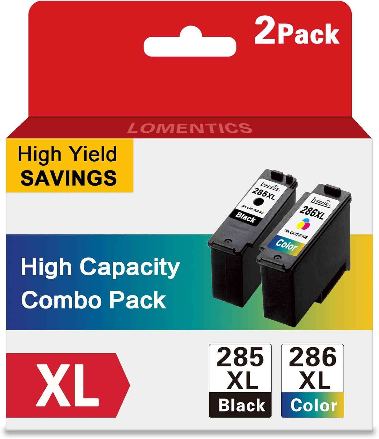 Amazon.com: PG-285 XL Black/CL-286 XL Color Ink Cartridges (2-Pack ...