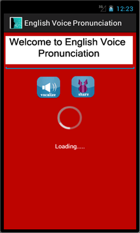 English Voice Pronunciation:Amazon.com:Appstore for Android