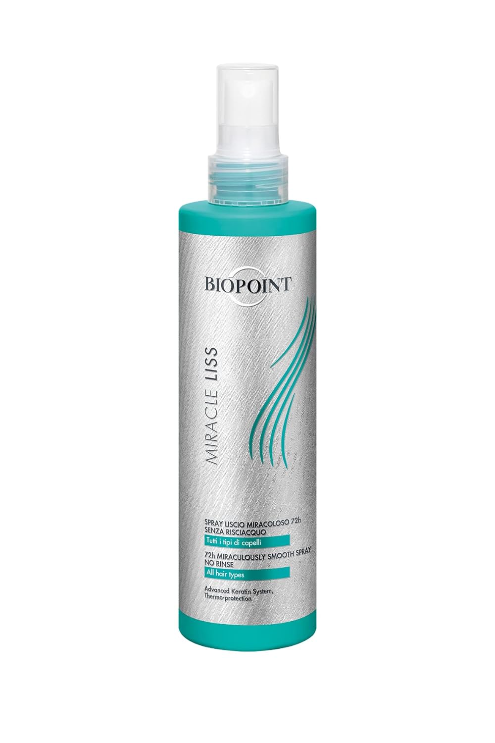 Amazon.com : BIOPOINT Miracle Liss Liscio 72h senza Risciacquo, Nutre ...