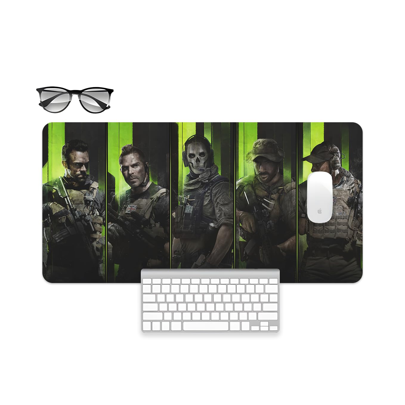 SoulAbiti Modern Warfare 2 Task Force Art Mouse Pad - 23.6 x 11 Inches ...