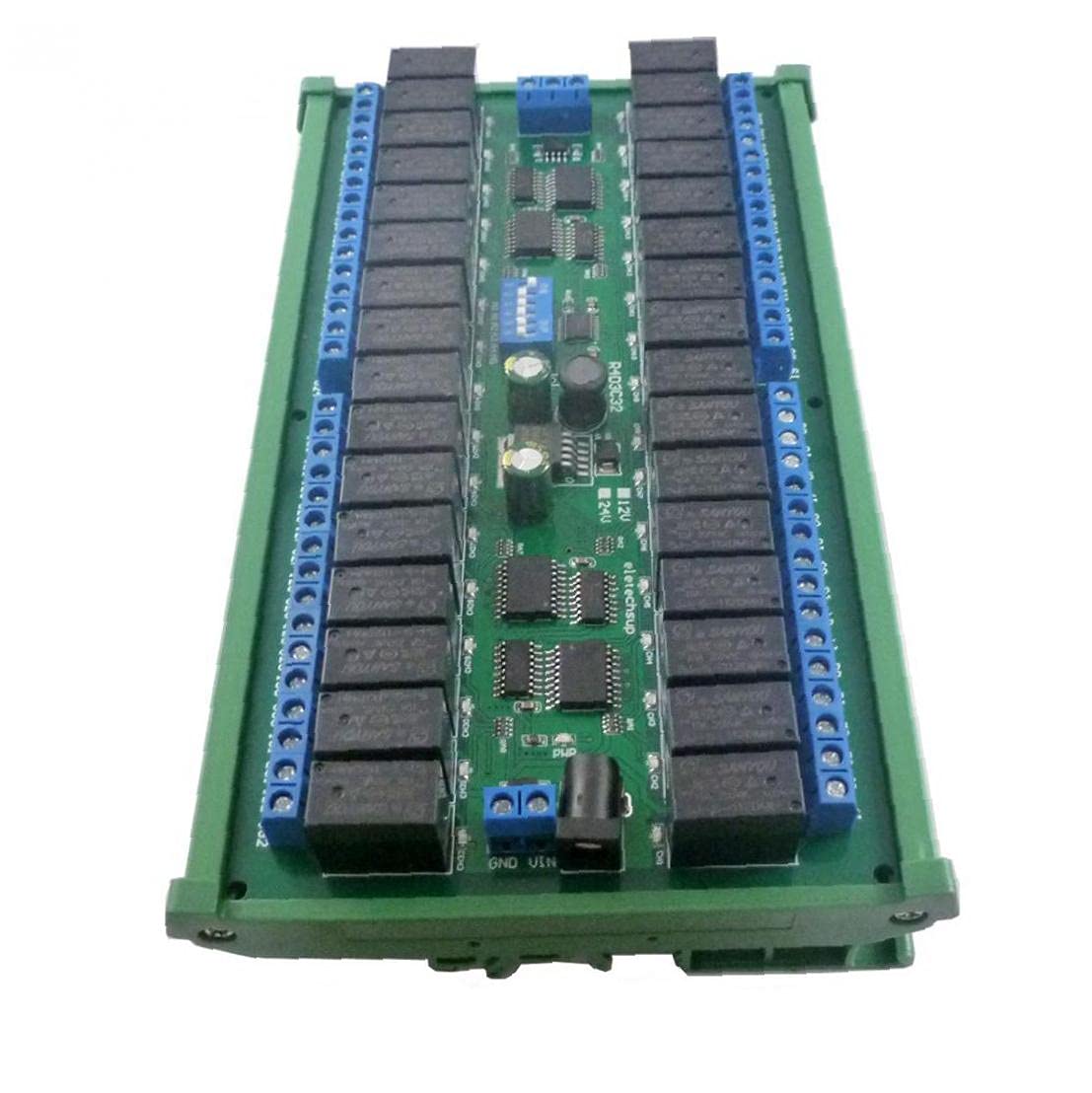 Buy Relay Module Relay Board 12V RS485 32 Channel Relay Module 32 ...