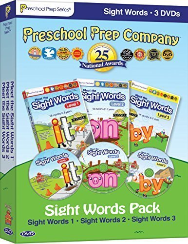 Amazon.com: Preschool Prep Series: Sight Words Pack (Meet the Sight ...