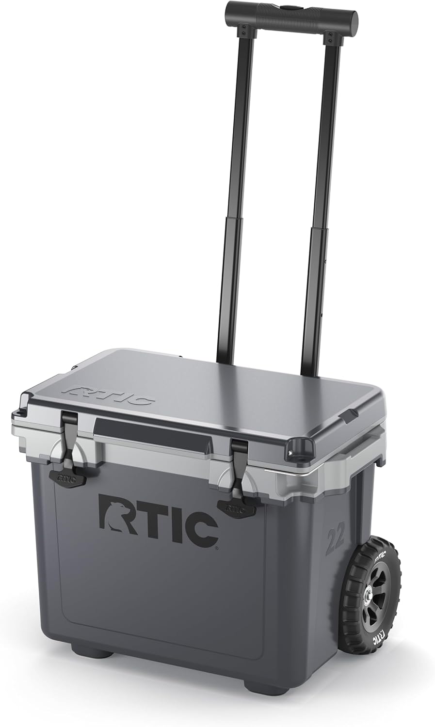 Amazon.com : RTIC 22 QT Ultra-Light Wheeled Cooler with Handle, Hard ...