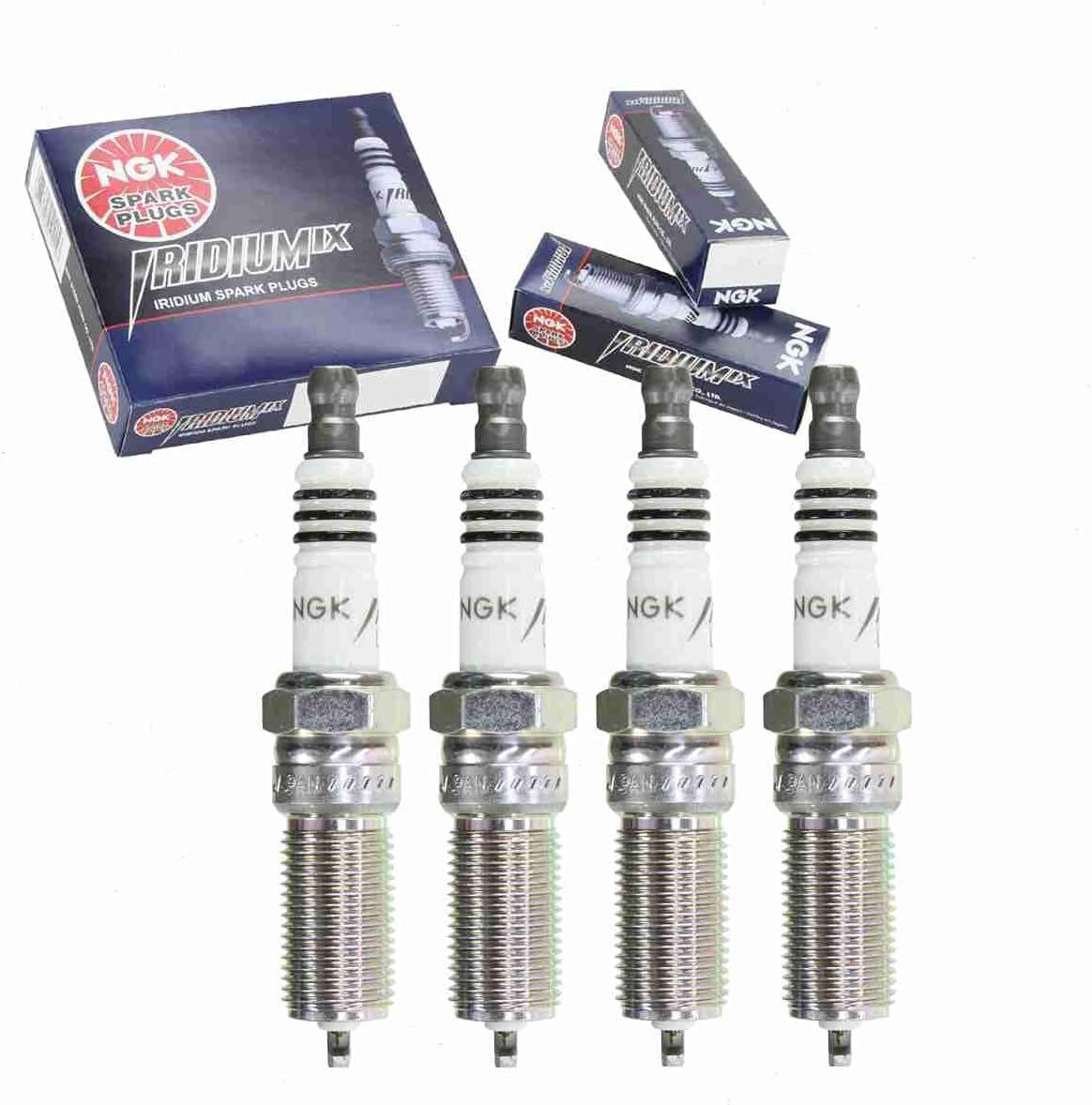 4 bujías NGK Iridium IX compatibles con Chevrolet Equinox 2.4L L4 2010 ...