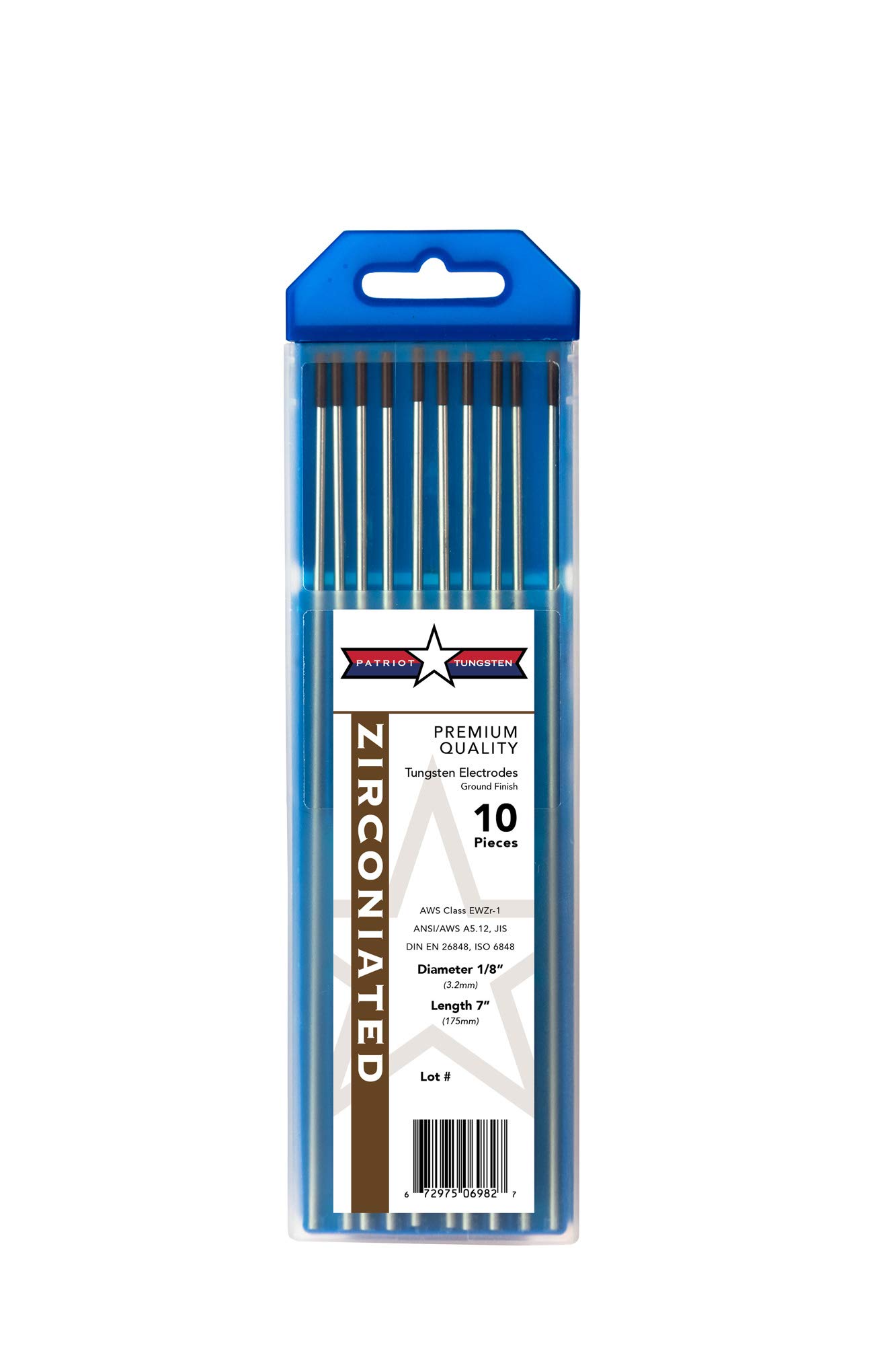 Snapklik.com : Zirconiated TIG Welding Tungsten Electrodes 3/16” X 7 ...