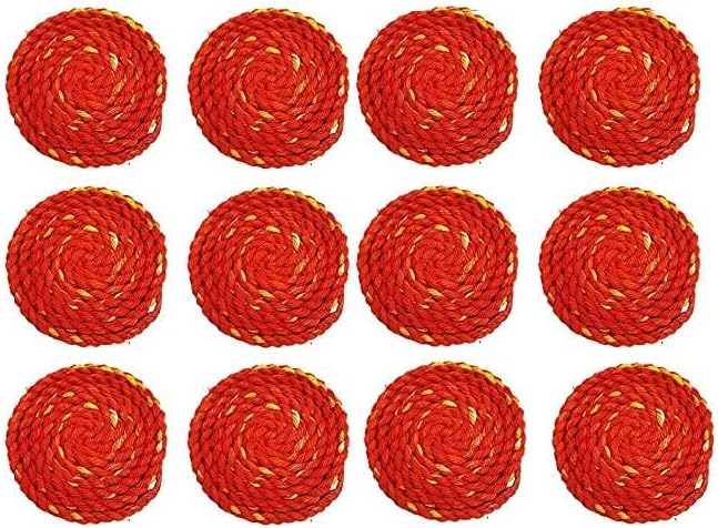 Kalava Akhand Jyot Batti Mechas Kalava de algodón trenzado puro Mauli ...