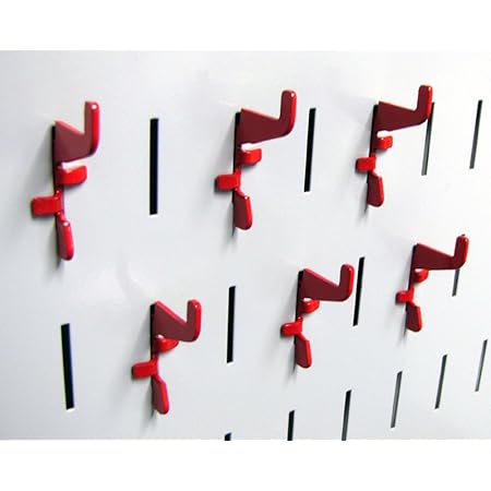 Amazon.com: Wall Control Pegboard Standard Slotted Hook Pack - Slotted ...
