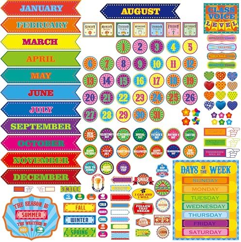 Amazon.com : AsodSway 133Pcs Summer Flip Flop Bulletin Board Cutouts ...