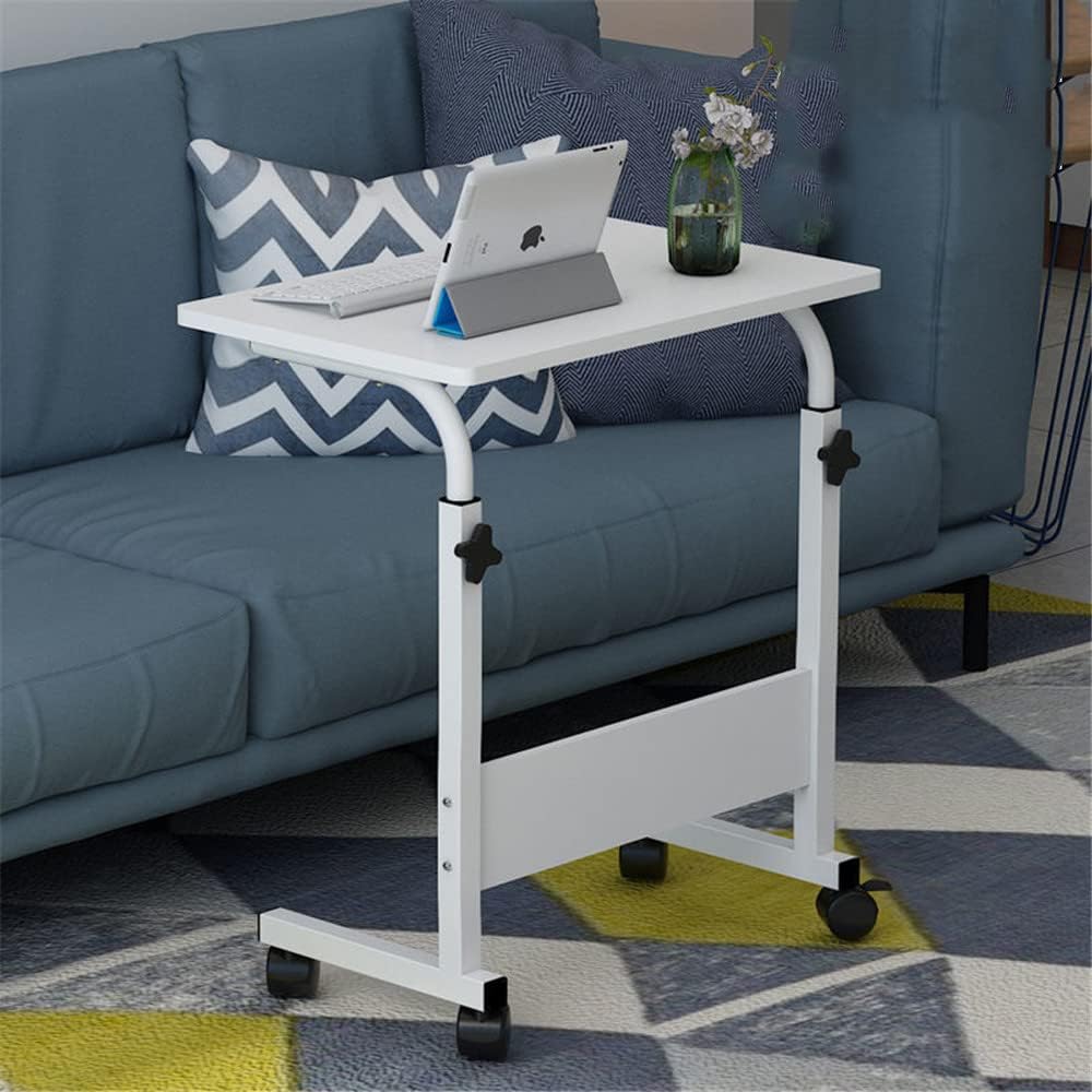 Amazon.com: WANLIAN Rolling Laptop Table Lap Desk for Laptop Rolling ...