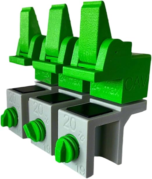 CAV Adjustable Scribe Fast Fix Bracket Green and Grey, 3-Pack : Amazon ...