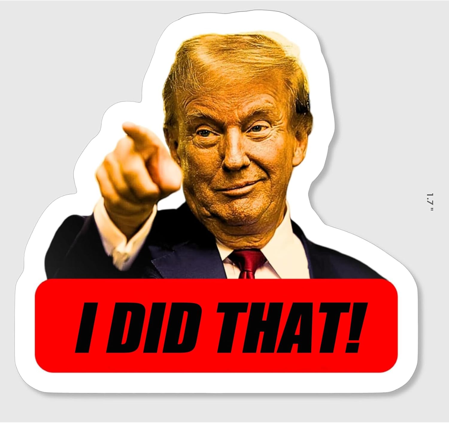 Amazon.com - 50pcs Trump I Did That Stickers Gas Pump Stickers Decal ...