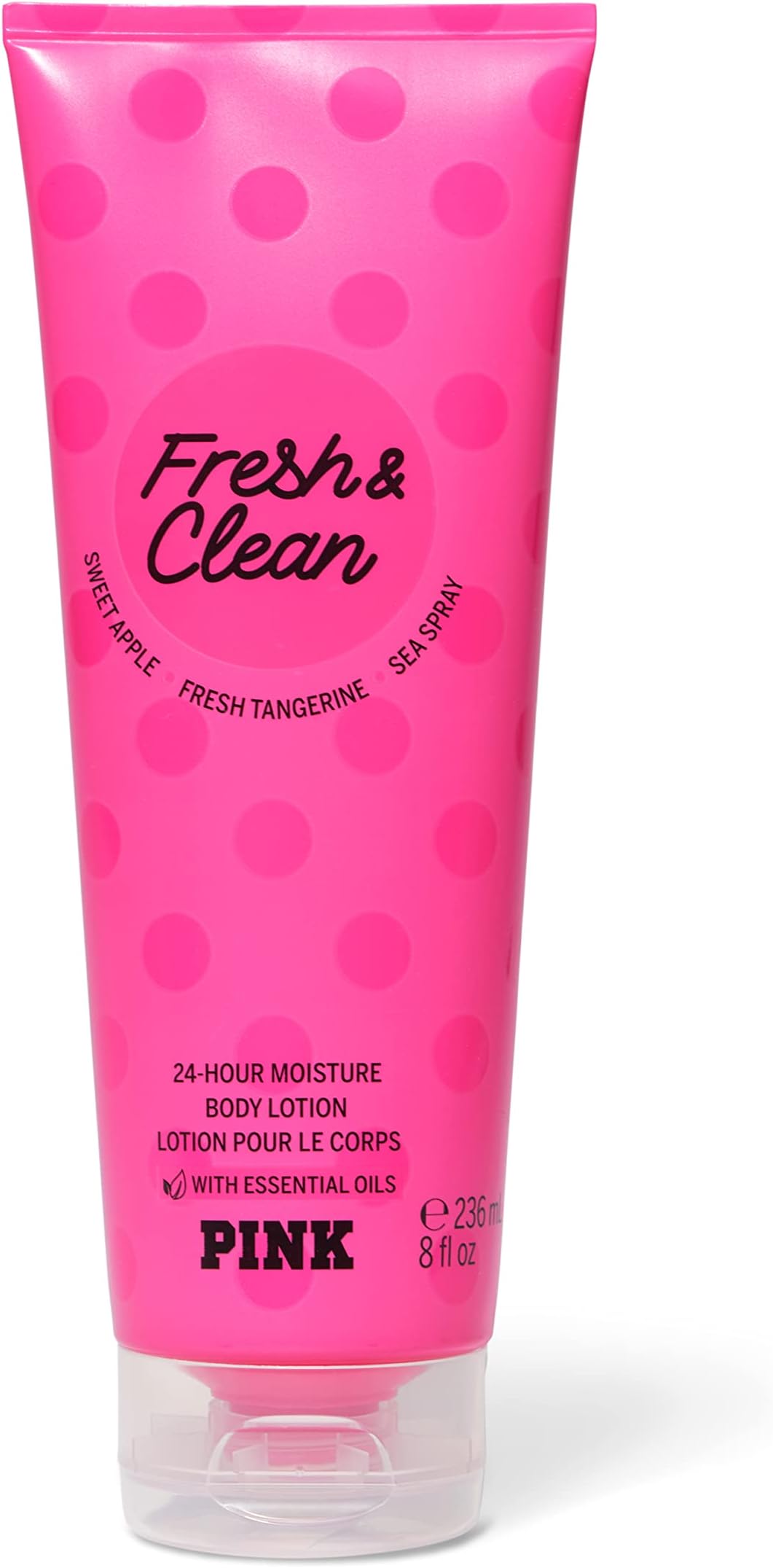 Amazon.com : Victoria's Secret Pink Fresh & Clean Hand & Body Lotion, 8 ...