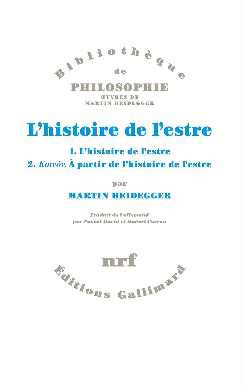 Amazon.com: L'histoire de l'estre: 1. L'histoire de l'estre. 2. Koivóv ...