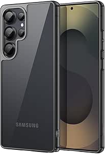 Amazon.com: JETech Case for Samsung Galaxy S25 Ultra 5G, Non-Yellowing Shockproof Bumper ...