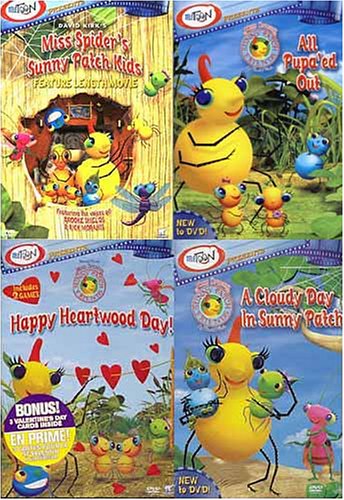Amazon.com: Miss Spider's Sunny Patch Friends (4 Pack) A Cloudy Day In ...