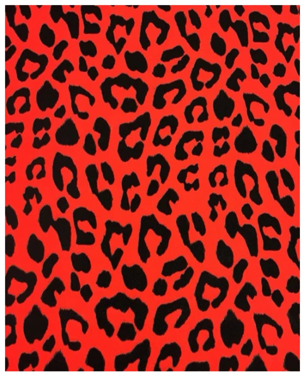 Red Cheetah Print Notebook: College Ruled Paper: Davis, Cheyenne ...