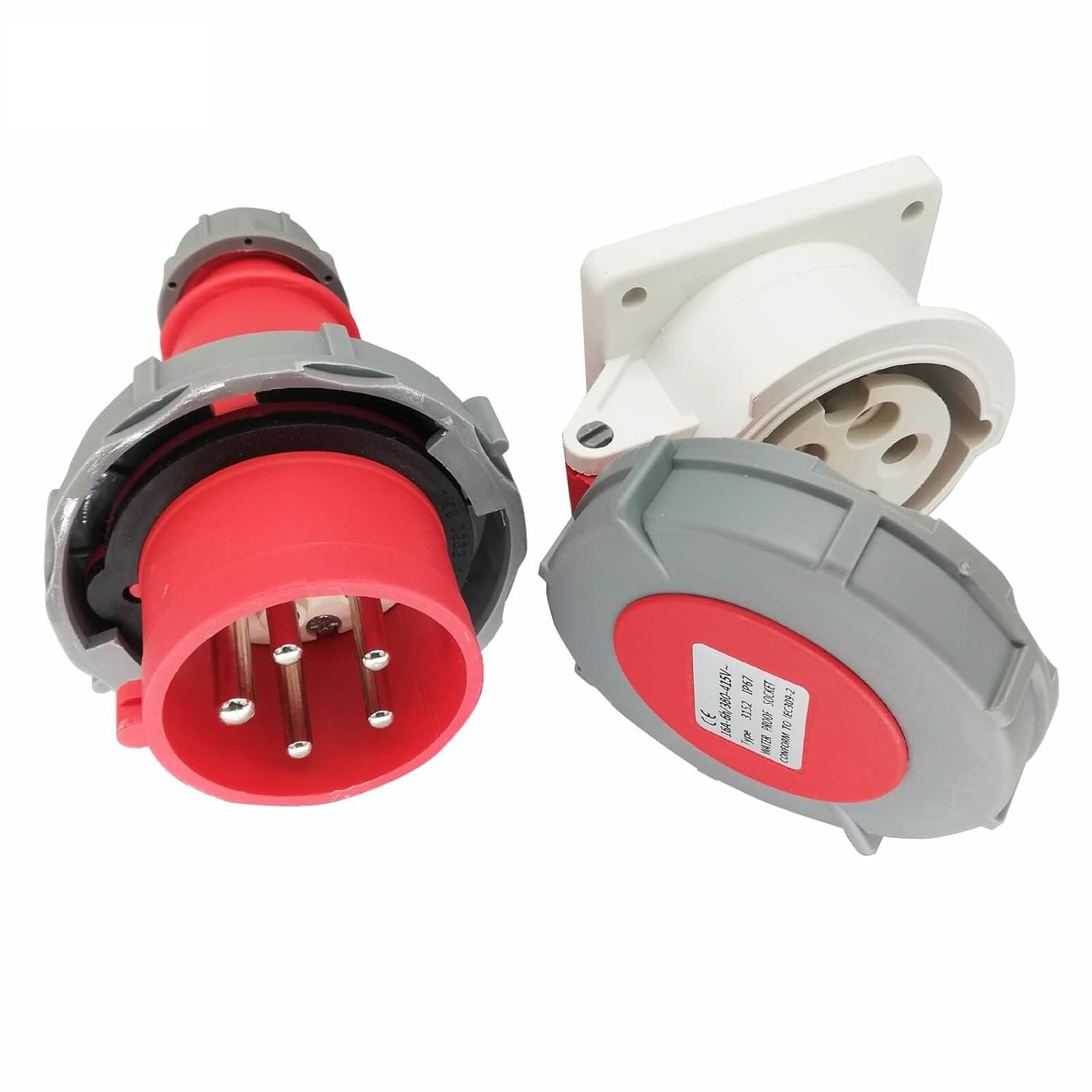 Power Industrial IP 67 Plugs, Wall and Mobile Socket (32-5 Penal Socket ...
