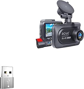 Amazon.com: BoxWave Adapter Compatible with Rove R2-4K Dual Dash Cam ...