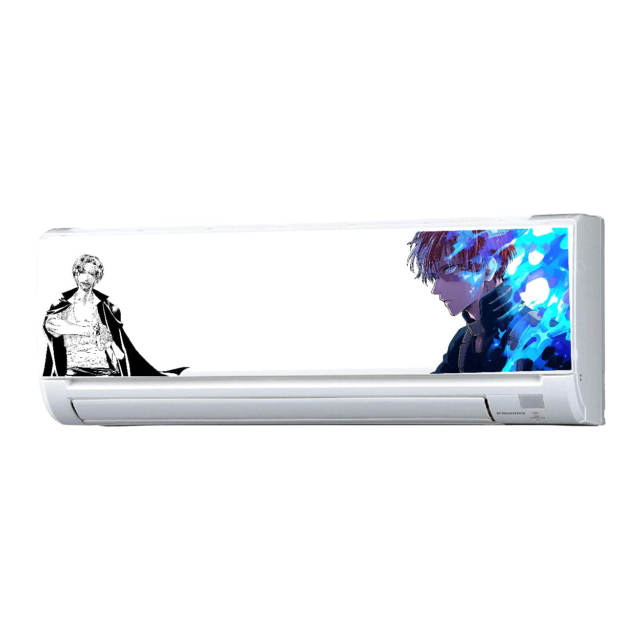 woopme® Manga Series AC Sticker for Home Bedroom Stylish Split Air ...