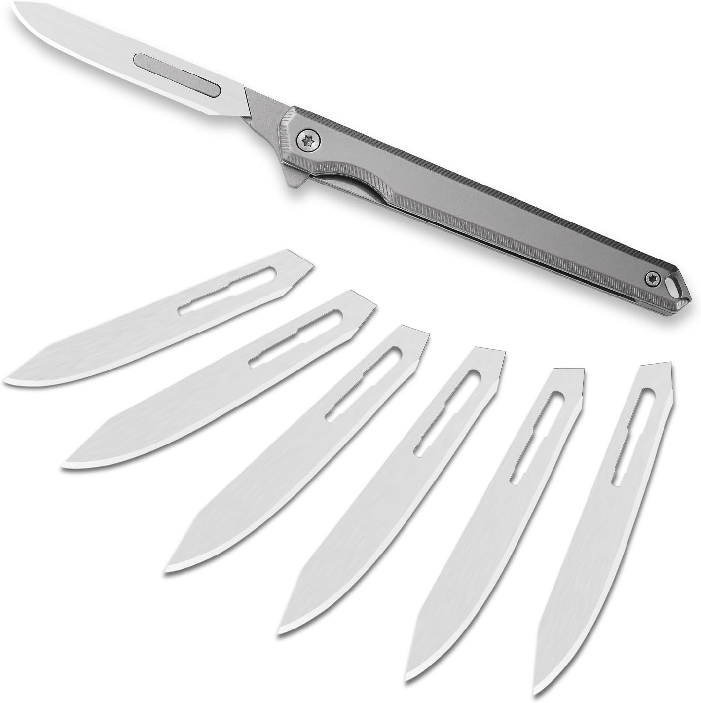 Amazon.com: 10MOONS Folding Scalpel Pocket Knife, EDC Surgical Utility ...