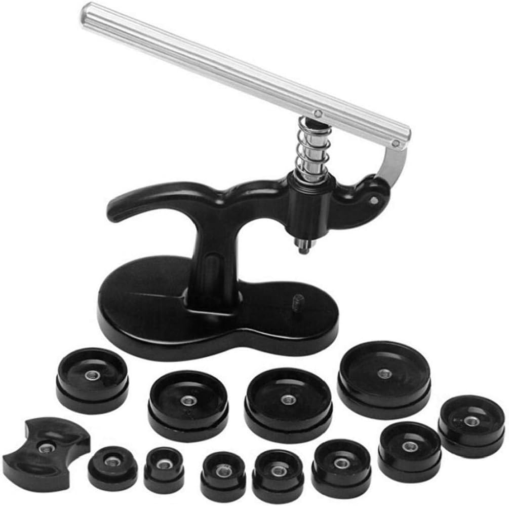 Amazon.com: Watch Press Set Back Case Closer Plastic Black with 12PCS ...