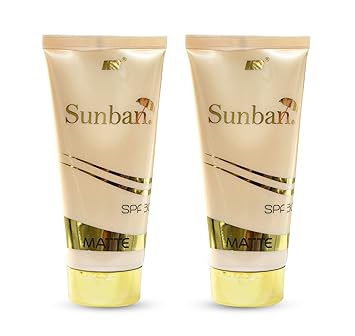 Sunban Matte Gel (SPF 30) (75 gm) (Pack of 2) : Amazon.in: Beauty
