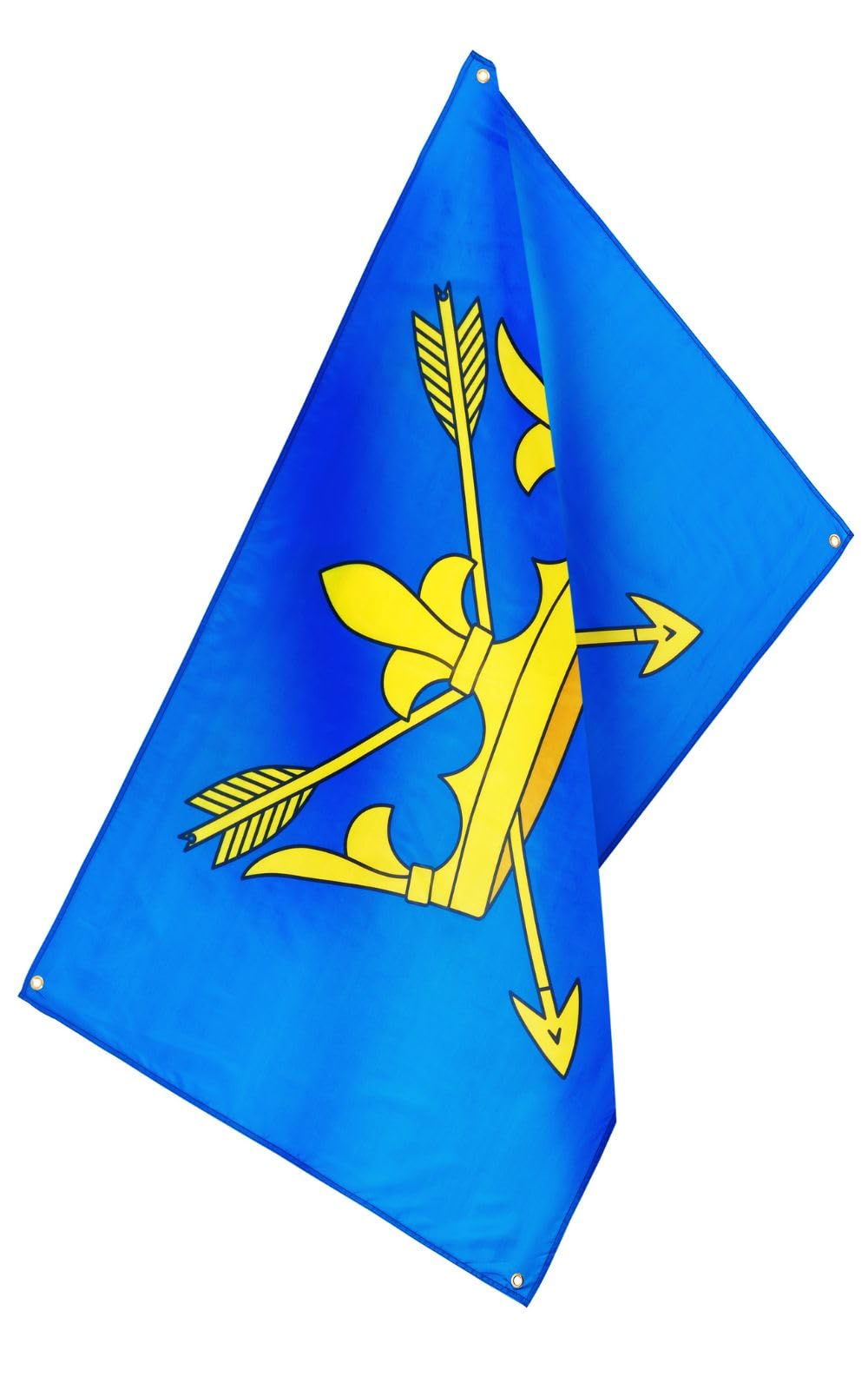 Runesol Suffolk Flag, 91x152cm, 3ft x 5ft, 4 Grommets, Eyelet In Every Corner, Suffolk Day ...