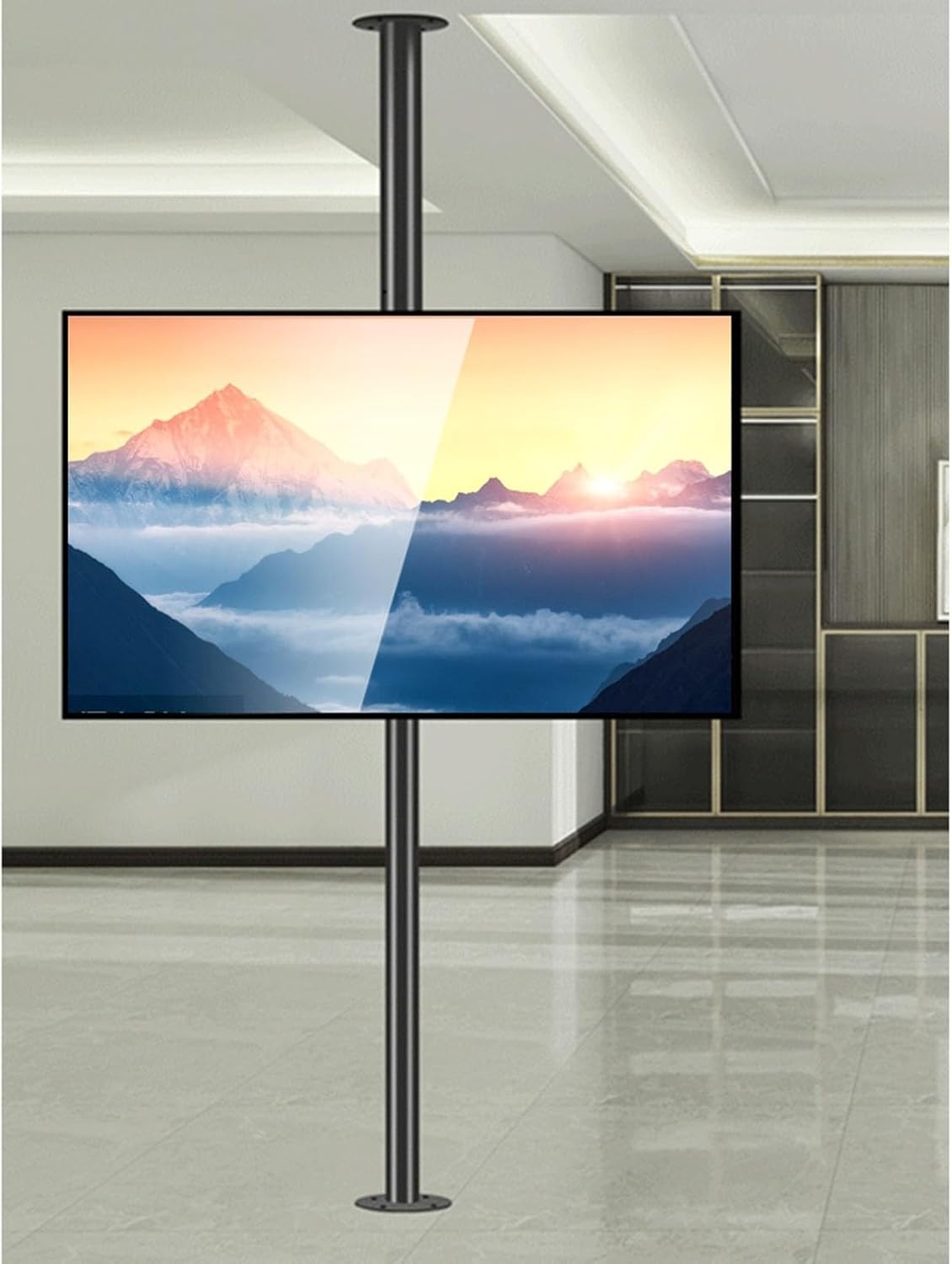 Amazon.com: Adjustable Tilt Swivel TV Ceiling Mount - Fits 32-75inch ...