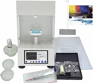 Amazon.com: VTSYIQI Lab Surface Tension Measuring Devices Automatic ...