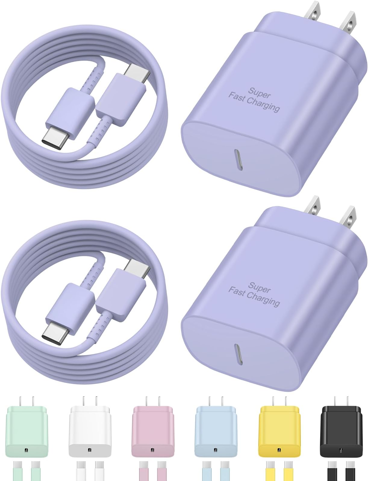 Amazon.com: Type C Charger Fast Charging USBC Charger Block Charger 25W ...