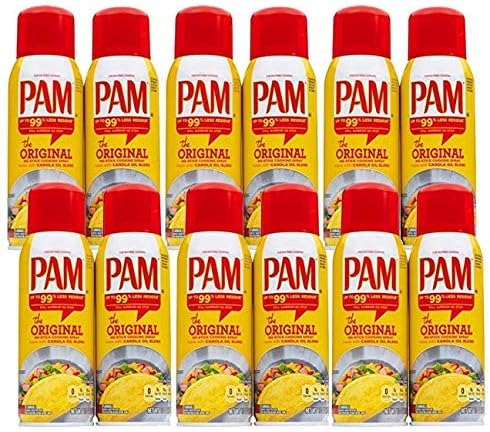 Amazon.com : Pam Original Non-stick Cooking Spray - 12oz, Pack of 12 ...