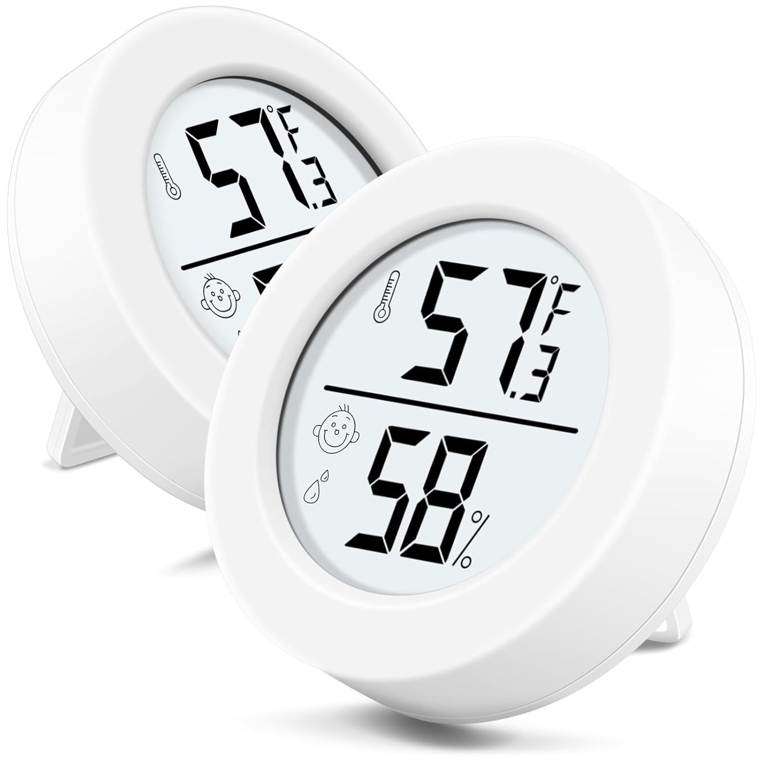 Amazon.com: Precision Hygrometer 2Pack - Indoor Humidity Meter and Room ...