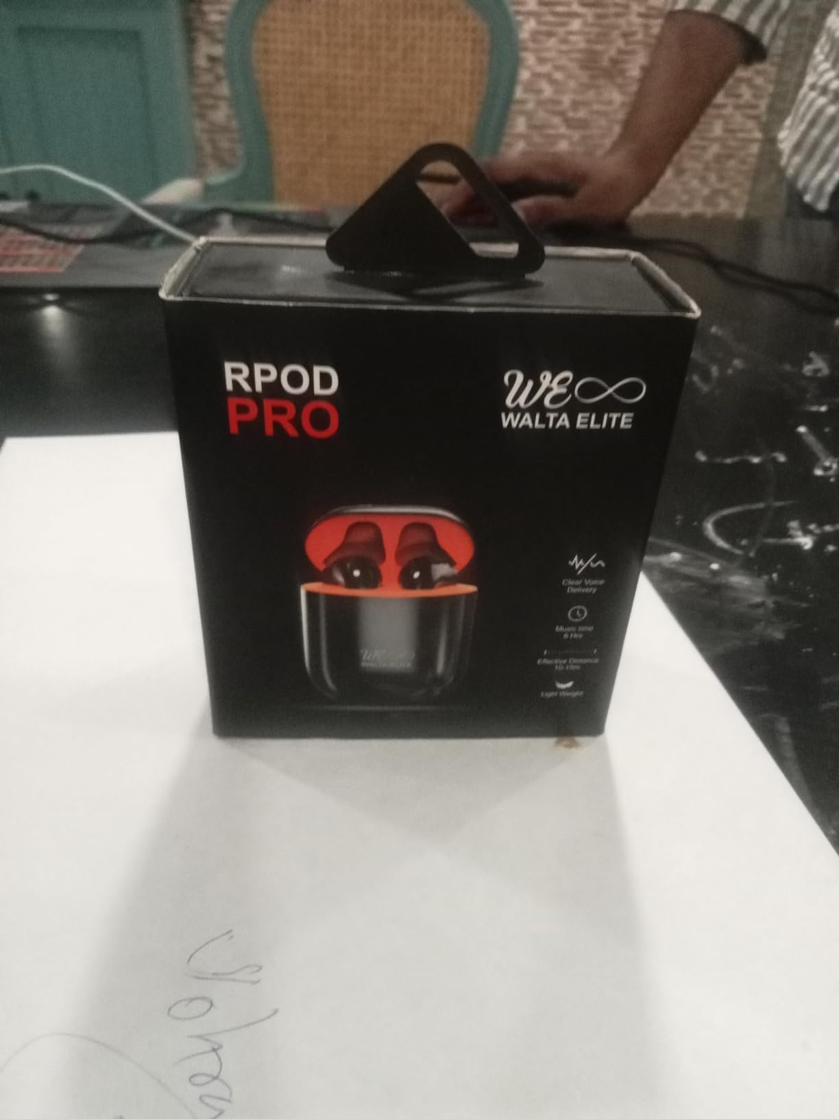 WALTA ELITE Rpod Pro in-Ear True Wireless Earbuds with Upto 6 Hours ...