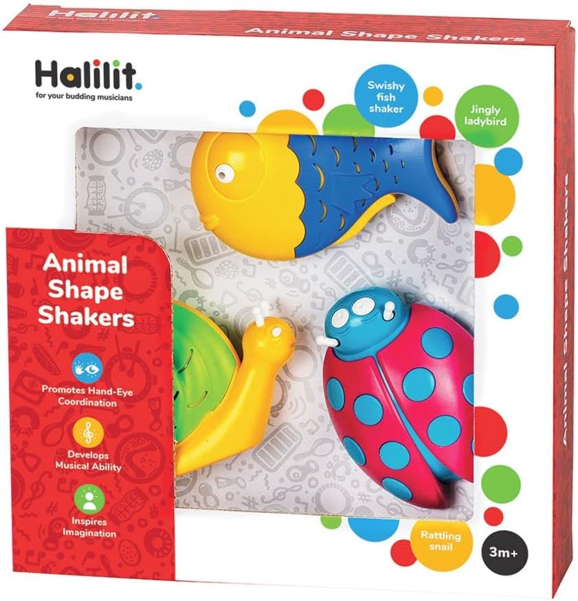 Halilit Animal Shaker Musical Instrument Gift Set : Amazon.co.uk ...