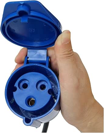 ev Adapter CEE Plug to Schuko 16A Adapter Suitable for Camping ...