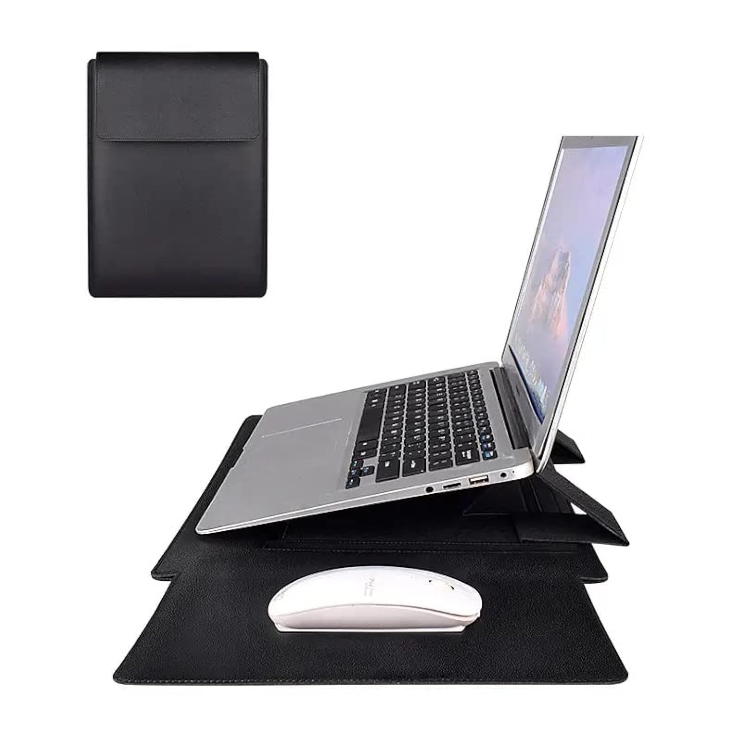 Amazon.com: KevBinth Protective Laptop Sleeve and Stand with Mousepad ...