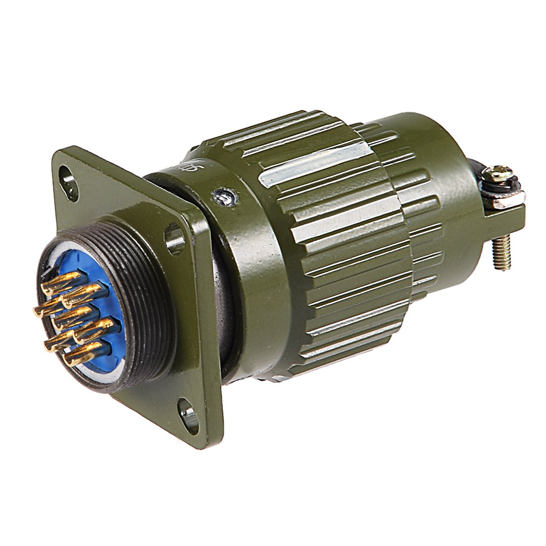 Amazon.com: uxcell Aviation Connector, 20mm 7P 10A 500V Y2M-7TK ...