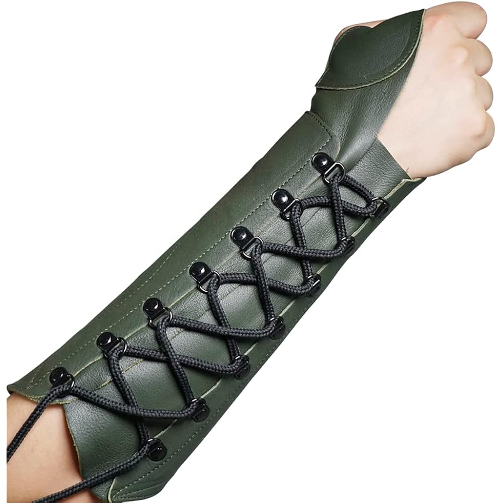 $7/mo - Finance ArcheryMax Handmade Leather Arm Guard Bow Hand Shooting ...