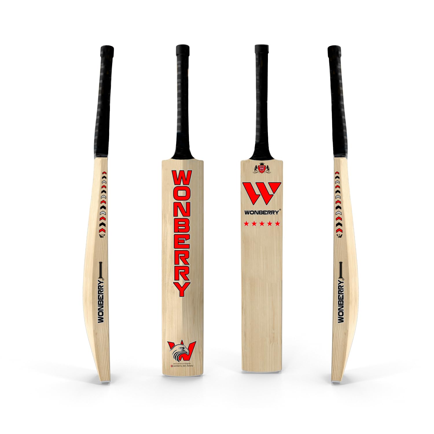 Wonberry English Willow Cricket Bat Full Size Sh 7 Grains | Desertcart INDIA