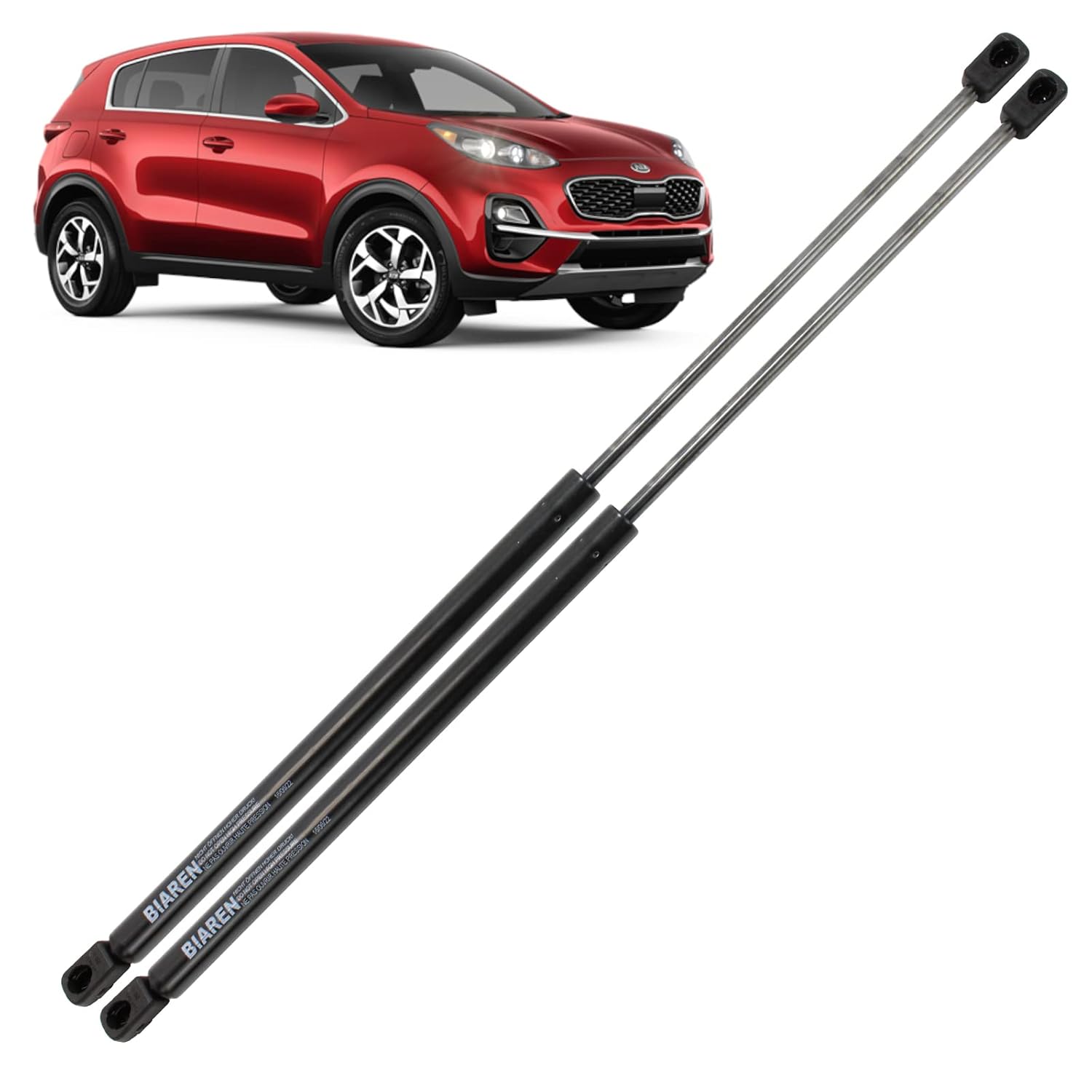 BIAREN 2x Rear Tailgate Boot Gas Struts For Kia Sportage IV Mk4 QL 2015 ...