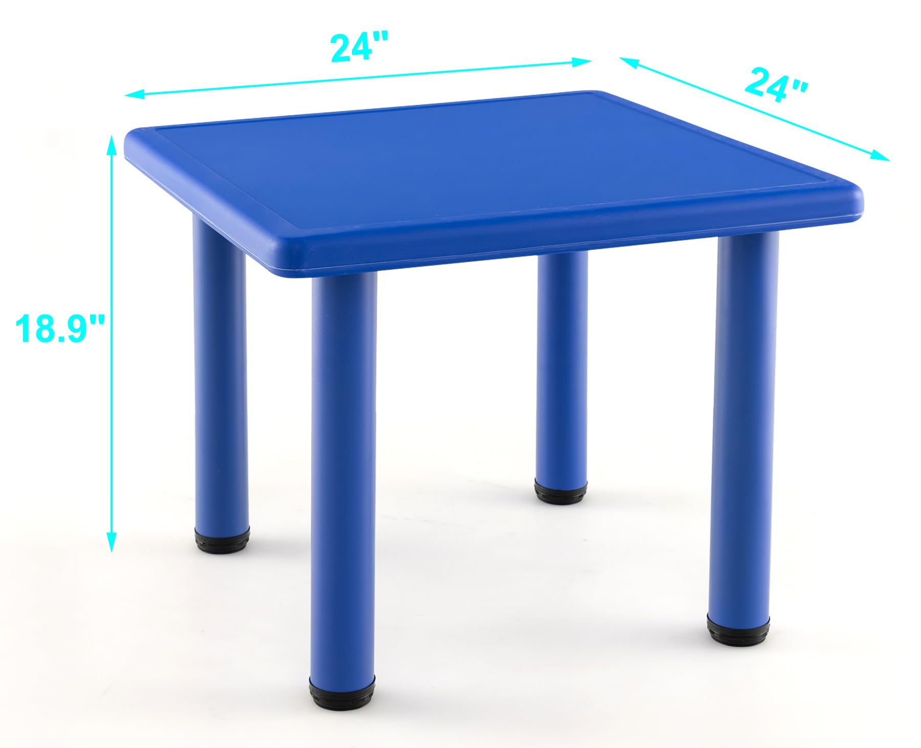 Snapklik.com : Axidou 24" Square Kids Table - Versatile Activity Table ...